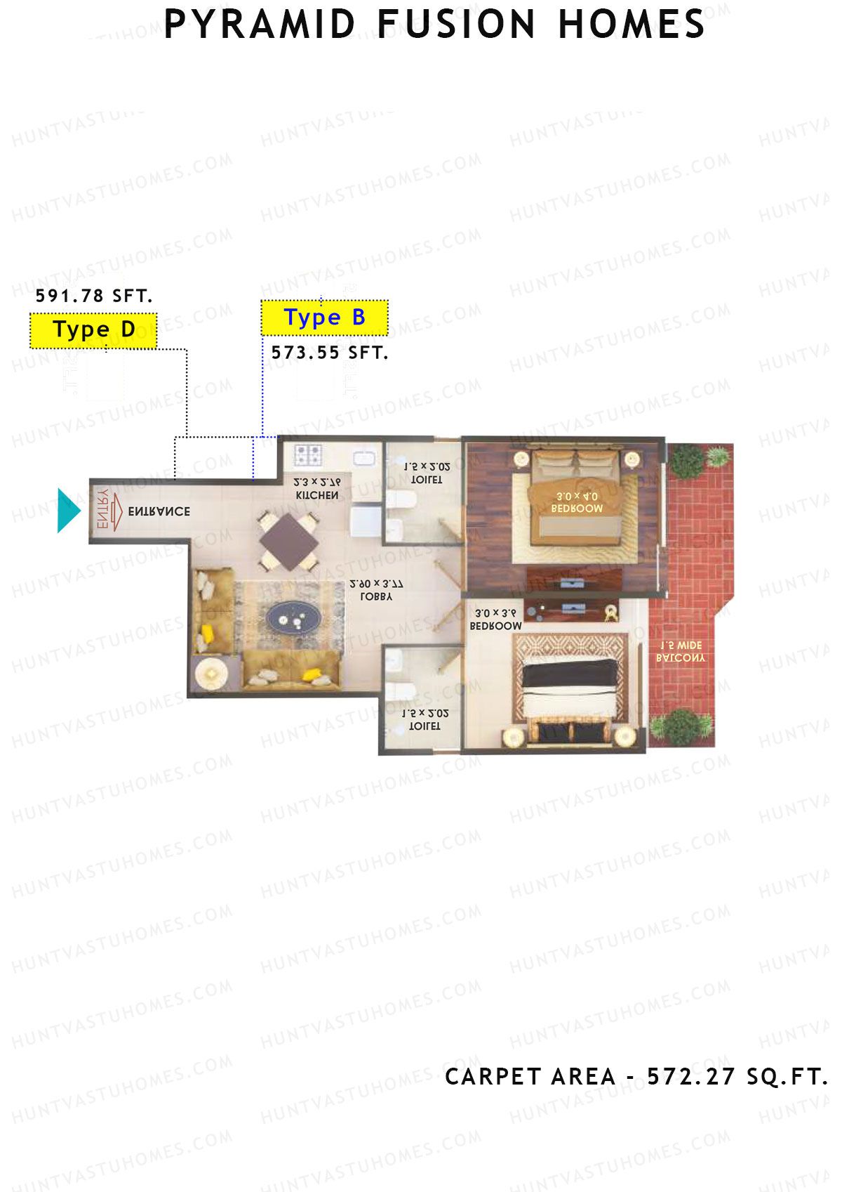 Pyramid Fusion Homes Vastu flats, apartments, homes and units ...